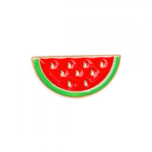 Watermelon Slice Pin Badge with Butterfly Clutch – Lymyted